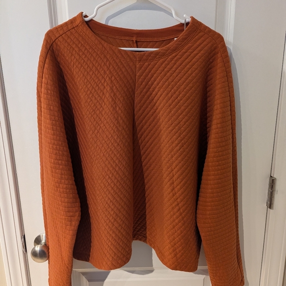 a new day | Tops | Long Sleeve Fall Sweater Burnt Orange Color Xxl ...